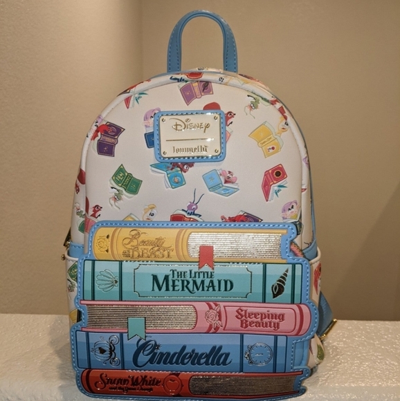 Loungefly | Bags | Loungefly Disney Parks Princess Book Classics Mini ...